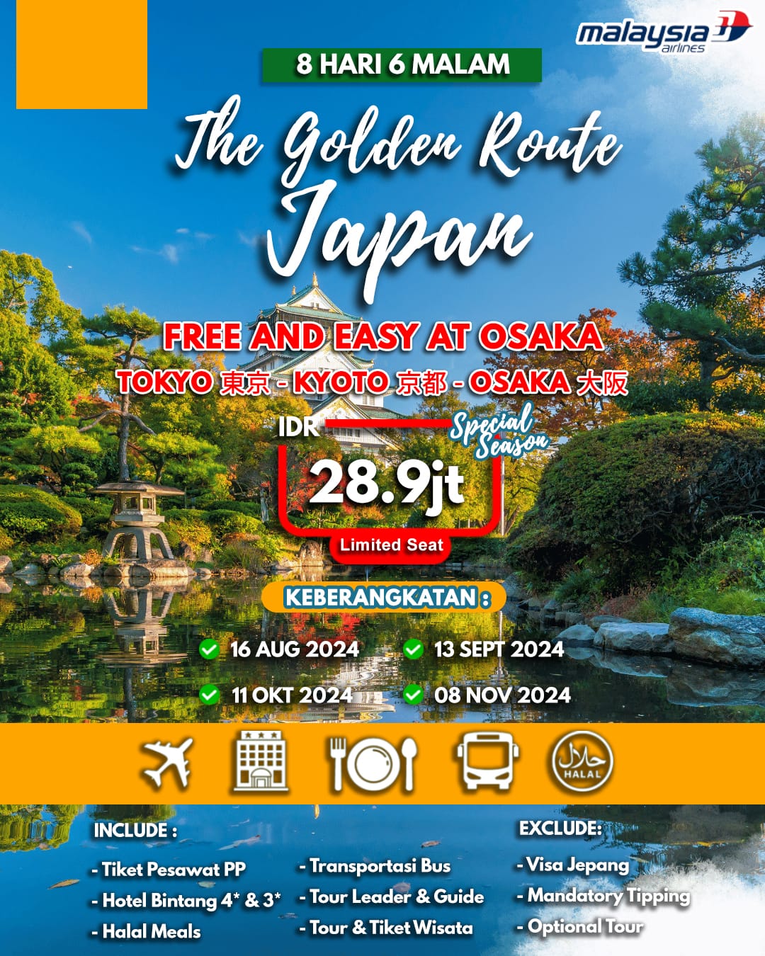 The Golden Route Japan - BayuAji Travel Haji & Umroh